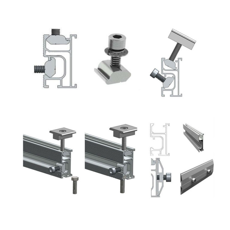 Solar Mounting Rails SPC-R001 for solar panel installation