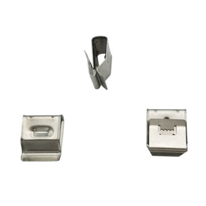 Two lines solar cable clips for solar panel mounting installation