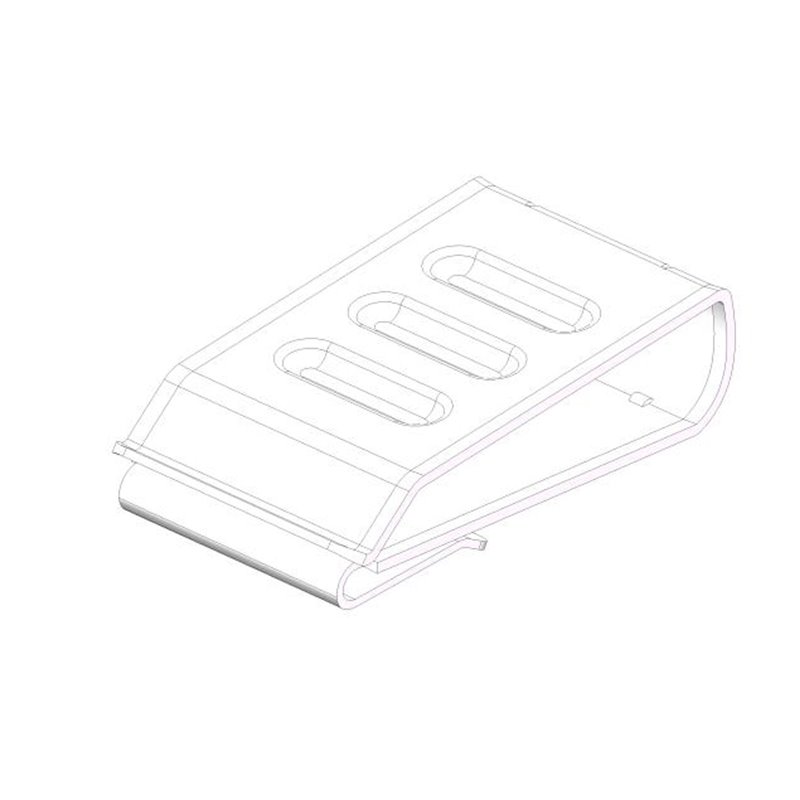 Drawing for Three lines solar panel cable clips, PV modules wire clip