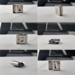 Two lines solar cable clips for solar panel mounting installation