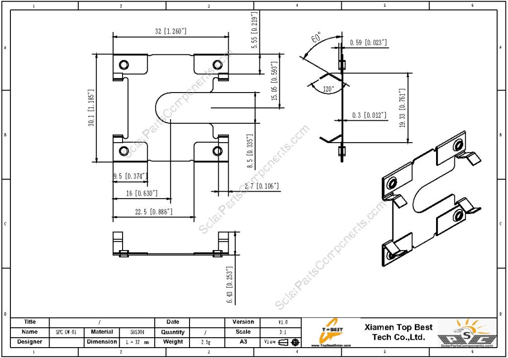 PV module grounding clips washers and plates