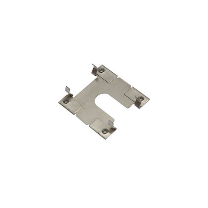 PV module grounding clips washers and plates