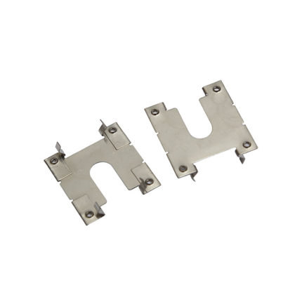 PV module grounding clips washers and plates