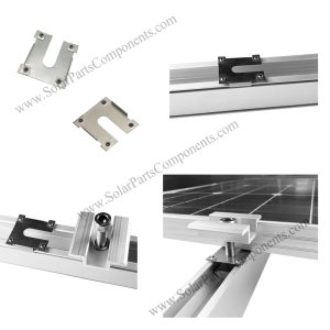 Solar panel grounding clips earthing plates, washers for earth grounded