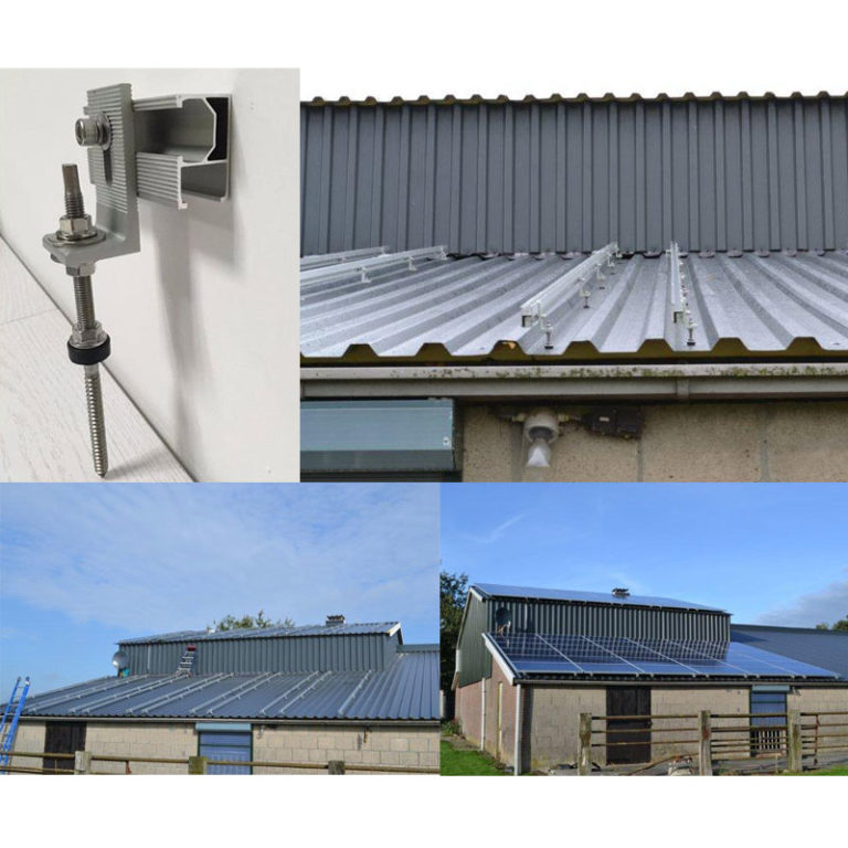 Solar hanger bolts for PV module roof mounting system