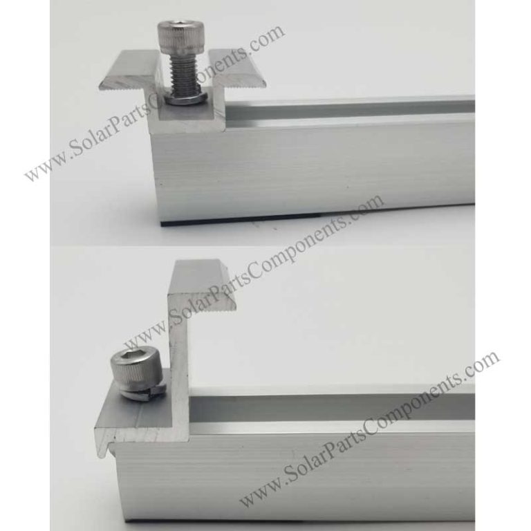 Solar Metal Roof Mounting System, U Aluminum Rail, Cost effective Solar Metal Roof Mounting System, U Aluminum Rail, Cost effective