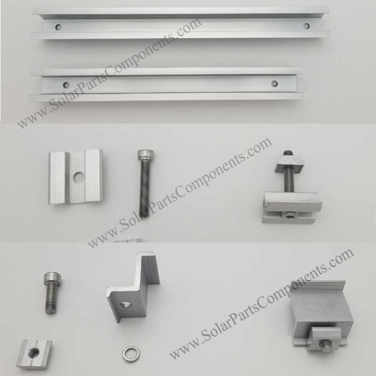 Solar Metal Roof Mounting System, U Aluminum Rail, Cost effective Solar Metal Roof Mounting System, U Aluminum Rail, Cost effective