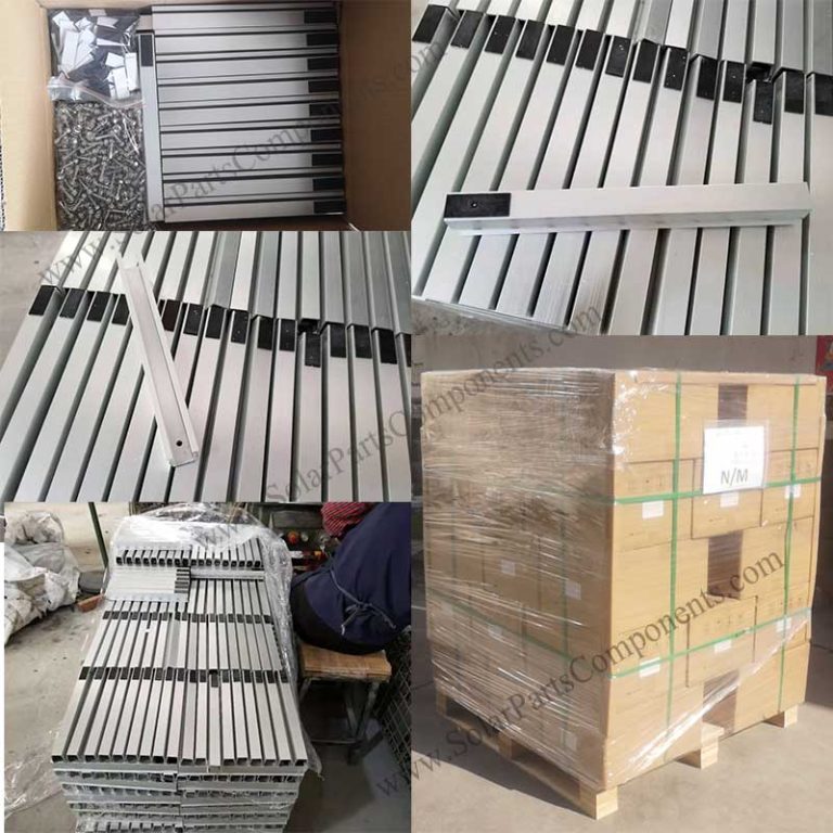 Solar Metal Roof Mounting System, U Aluminum Rail, Cost effective