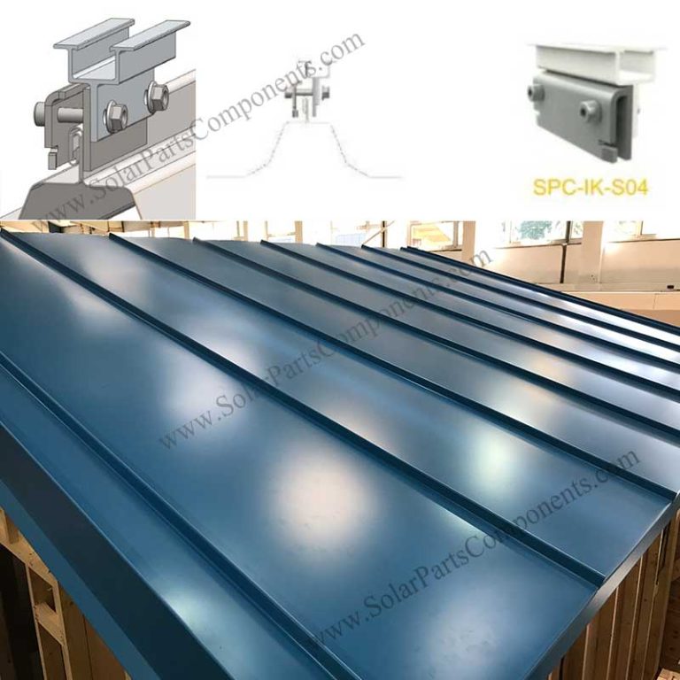 Standing Seam Metal Roof Clamps for Solar Panel Mounting SPC-IK-S04