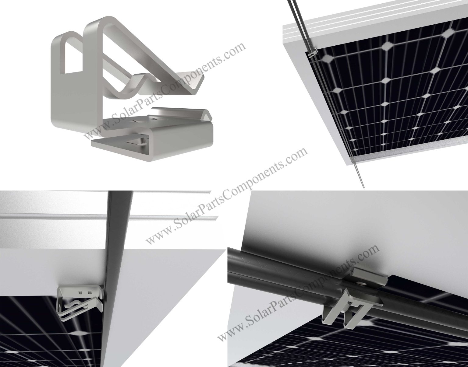 Solar Cable Clips 90 Degree for solar panel mounting installation.