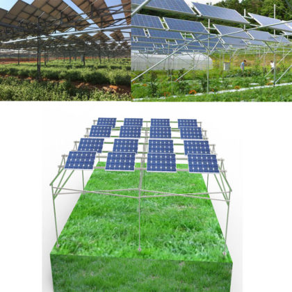 Solar Grounding Mounting Systems for Farm lands