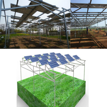 Solar Grounding Mounting Systems for Farm lands