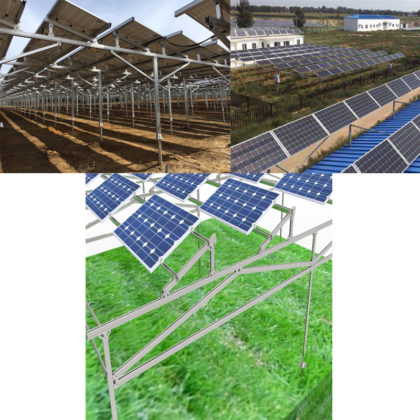 Solar Grounding Mounting Systems for Farm lands