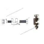 PV module grounding lugs for solar panel earthing