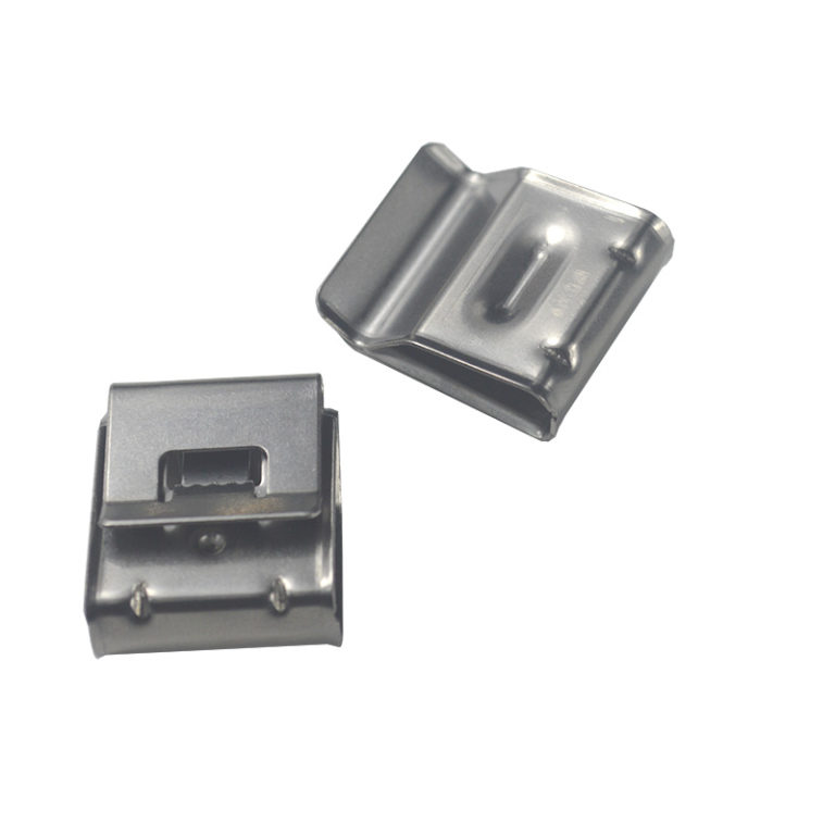 Two line solar cable clips for panel
