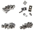 Solar panel grounding lugs - copper lay in lug