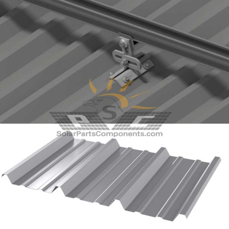 Universal solar roof brackets for side mounted