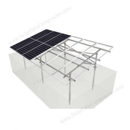 Solar Ground Mounting System-Carbon Steel-IV Type