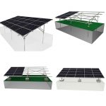 Solar Ground Mounting System-Carbon Steel-W-Type