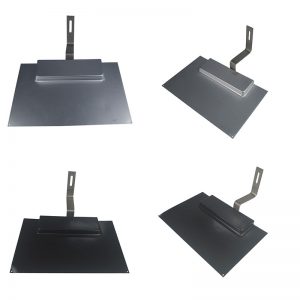 solar roof mounted flashing for curved tiles