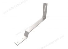 Solar Flat Tile Roof Hooks , Non-adjustable for Bottom Mounting Rails