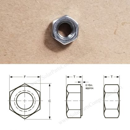 Hexagon Nuts M8, SUS304 Stainless Steel Made, SPC-F-N108