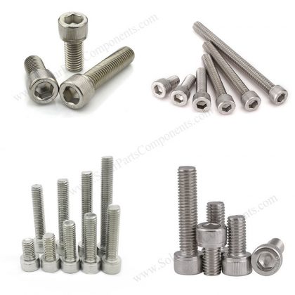 Hex Socket Bolts, M8×25mm Allen Head Screw, A2-70