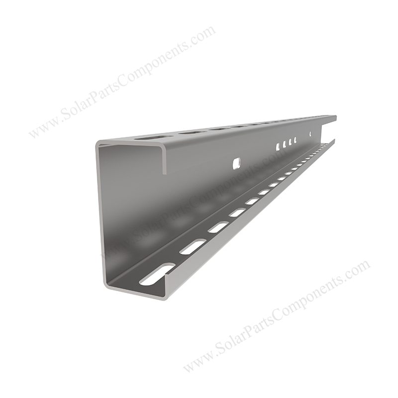 Solar Ground Racking System for Carbon Steel-W Type