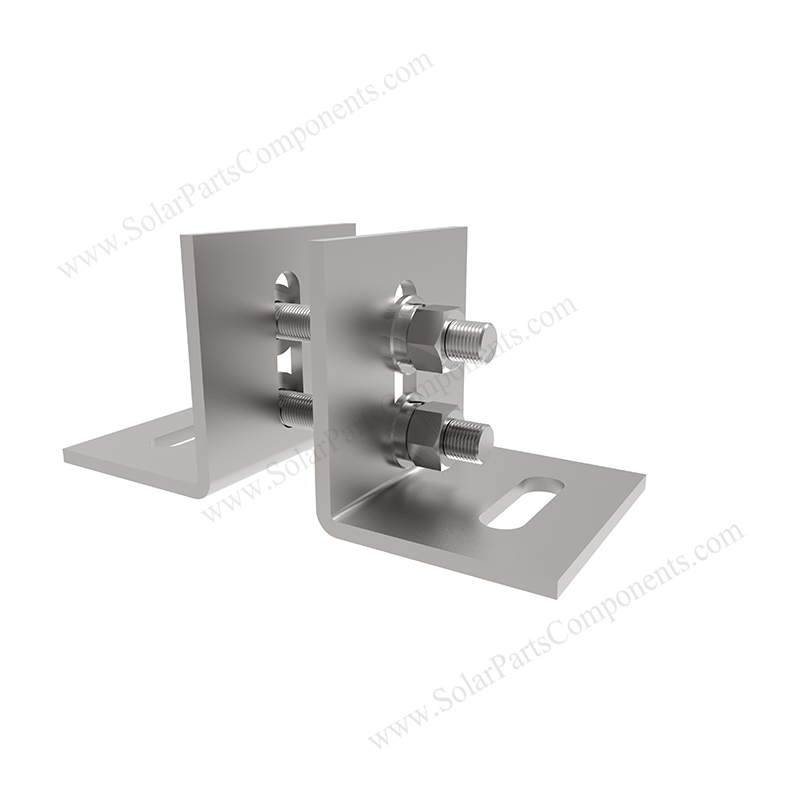 Solar Ground Racking System for Carbon Steel-W Type