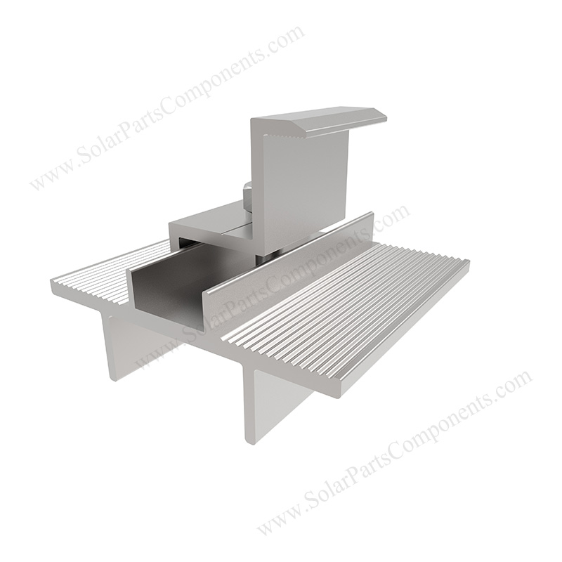 Solar Ground Racking System for Carbon Steel-W Type