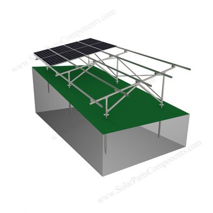 solar slope ground mounting system for carbon steel