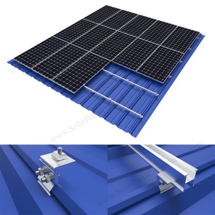 Solar roof mounts with Metal roof bracket, SPC-RF-CK021-HR