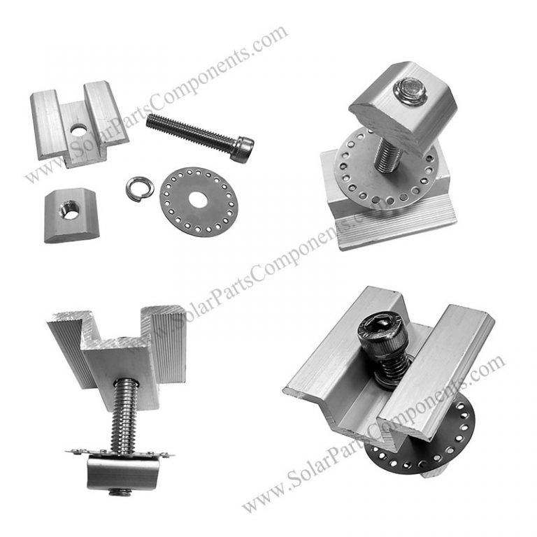 Solar PV grounding clip