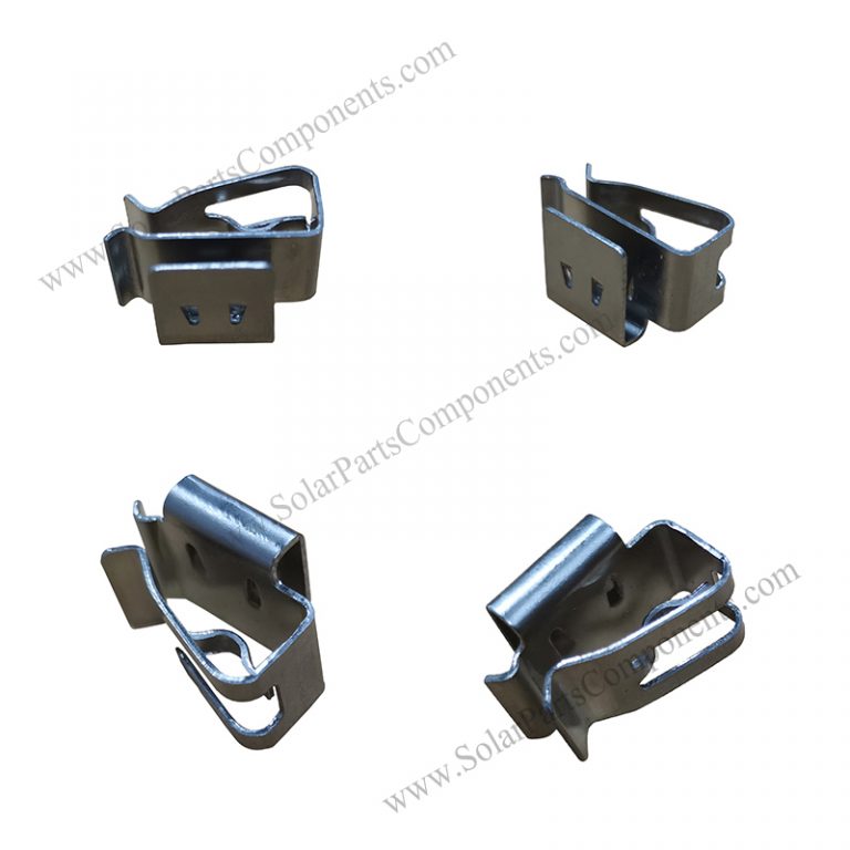 Two lines solar cable clips for solar panel mounting
