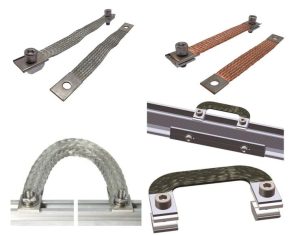 solar grounding copper wire bonding jumper