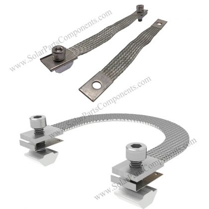 solar grounding copper wire bonding jumper