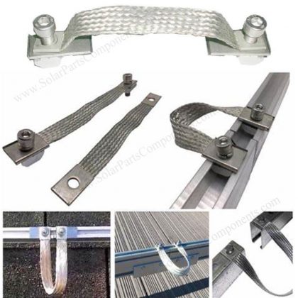 solar grounding copper wire bonding jumper
