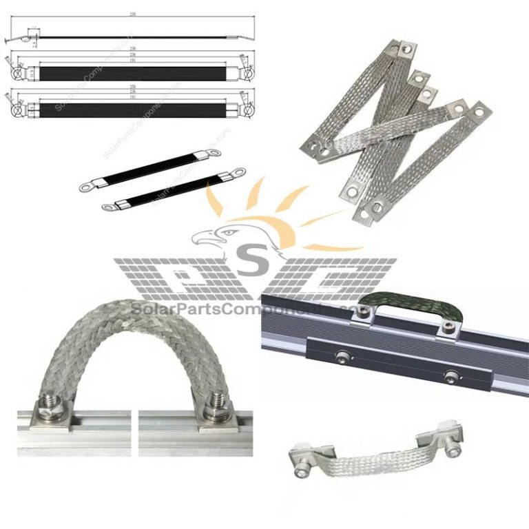 solar grounding copper wire bonding jumper
