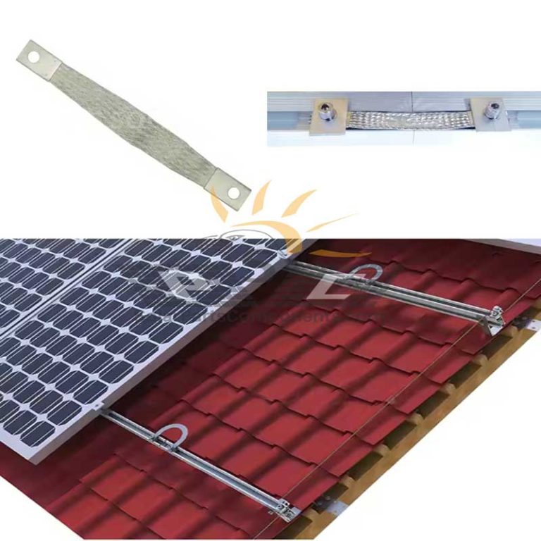 solar grounding copper wire bonding jumper