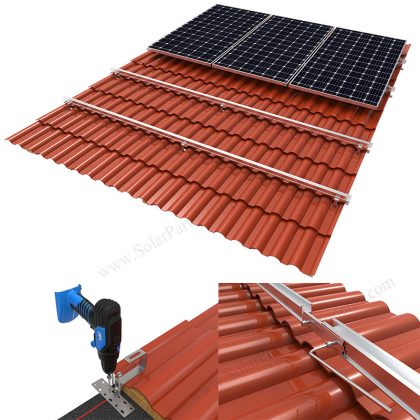 Tile Roof Solar Mount Racking System, SPC-RF-IK09-DR