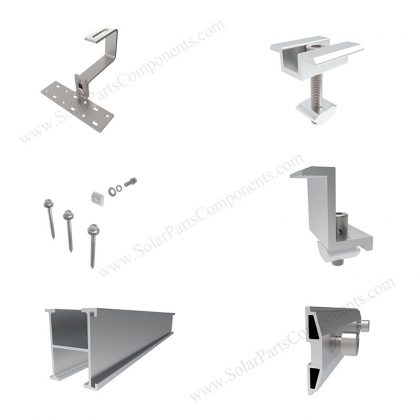 Tile Roof Solar Mount Racking System, SPC-RF-IK09-DR