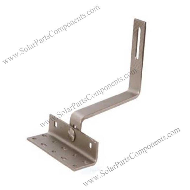 Solar PV tile roof mounting hooks for height adjustable