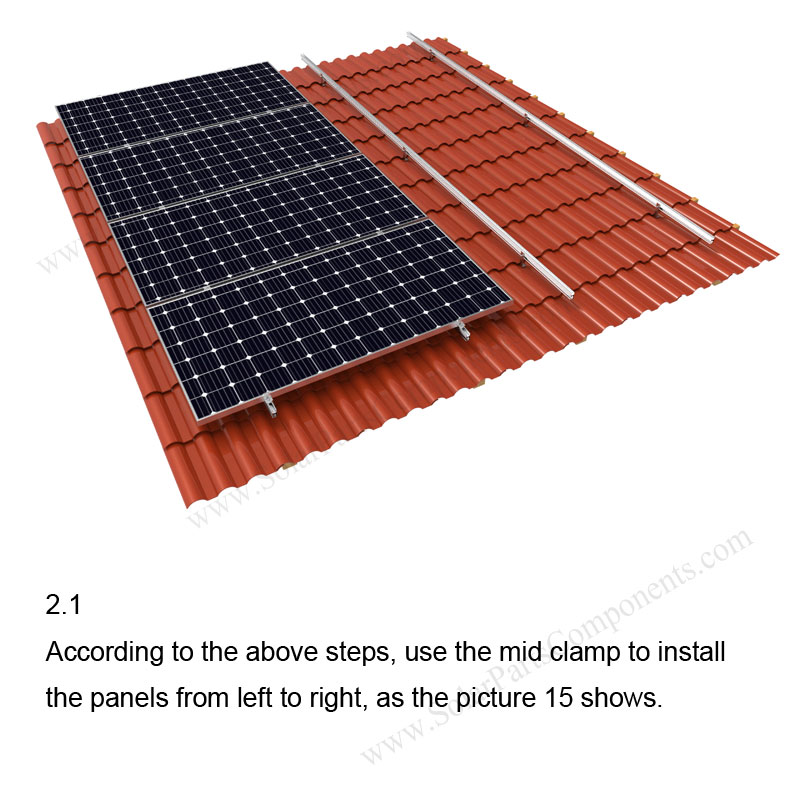 Solar Roof Mounting System Installation,SPC-RF-IK05-DR