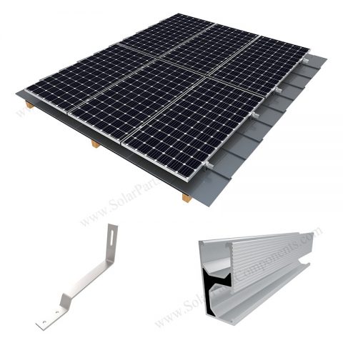 flat tile roof solar racking system,SPC-RF-IK12-DR