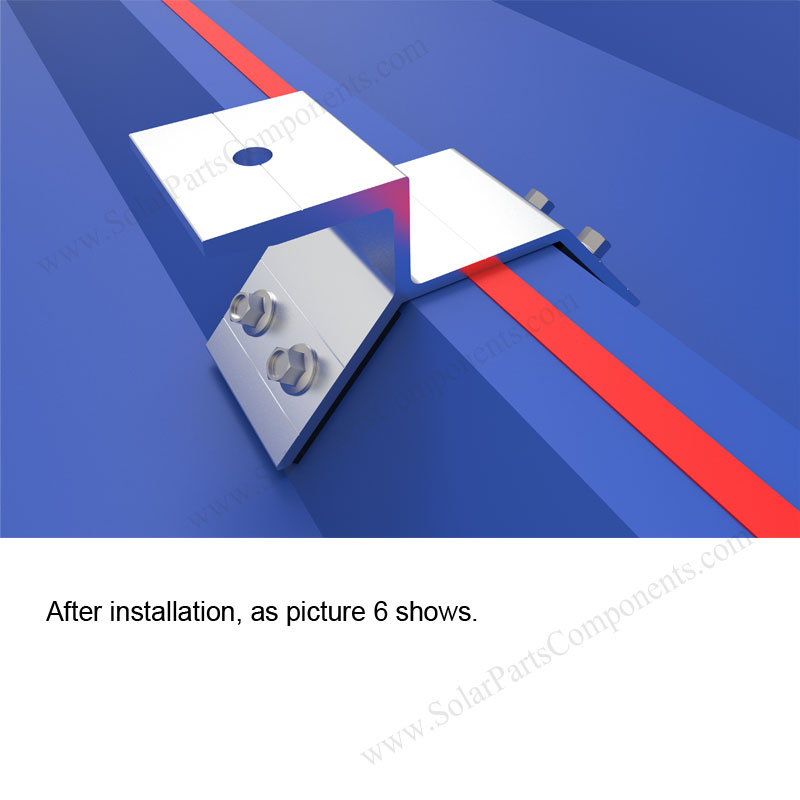 Installation instructions for SPC-CK-04 trapezoid clamp
