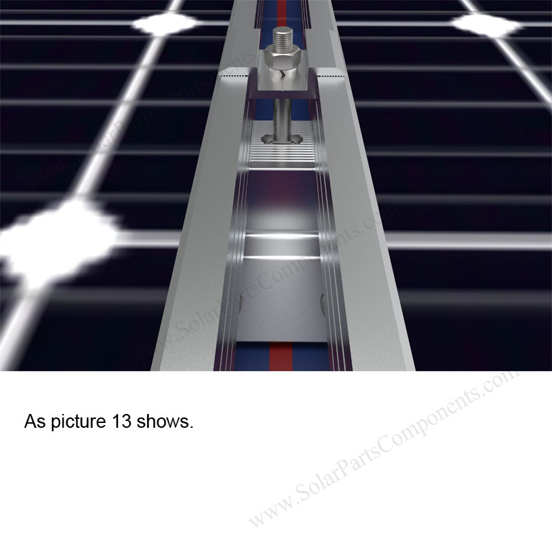 Solar metal roof mounting system manual, SPC-RF-CK05-HR