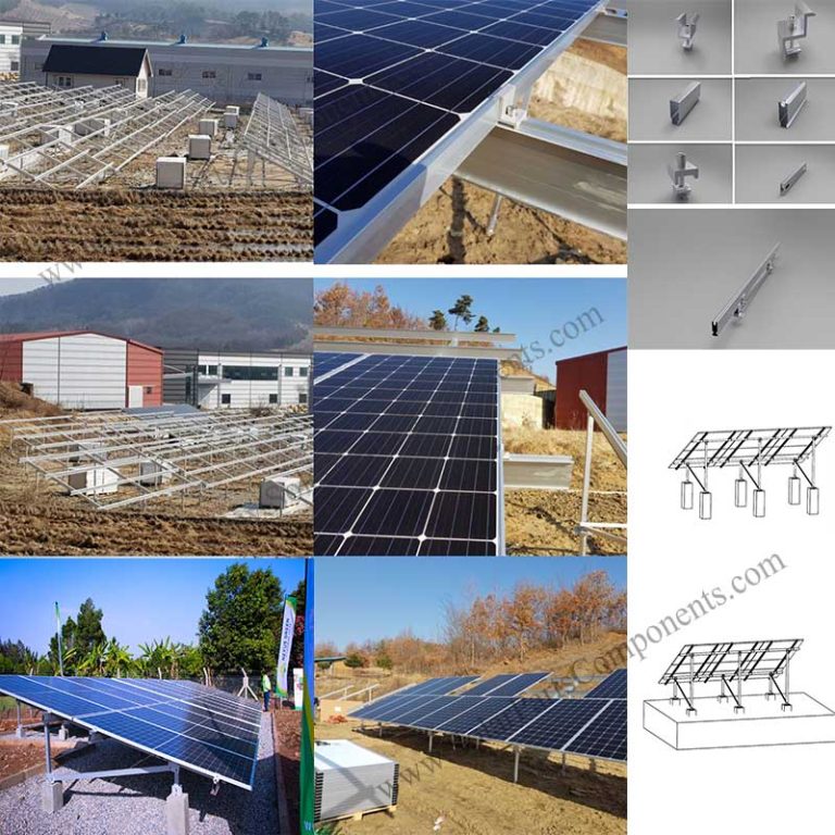 Solar ground mounting aluminum,SPC-GA20-4H-CN
