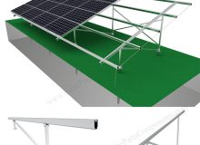 aluminum ground mount solar racking systems
