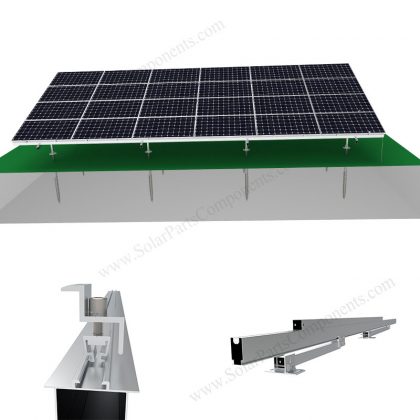 Solar ground mounting aluminum,SPC-GA20-4H-CN