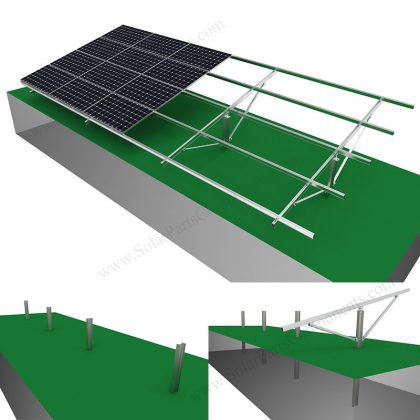 Pole ground mounted system for pv modules,SPC-HA-4H-PCW